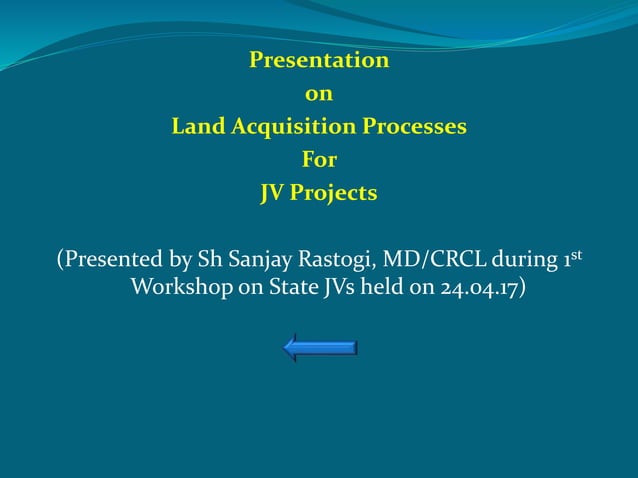 PRESENTATION ON LAND ACQUISITION.Final (1).pptx