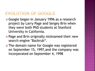 Presentation on larry page | PPTX
