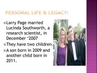 Larry Page Children