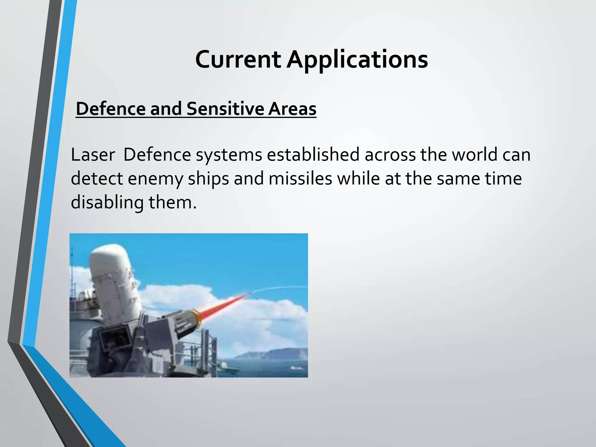 Presentation on laser application | PPT