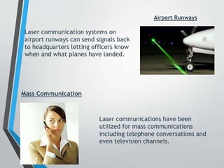 Presentation on laser application | PPTX