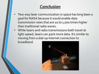Presentation on laser application | PPT