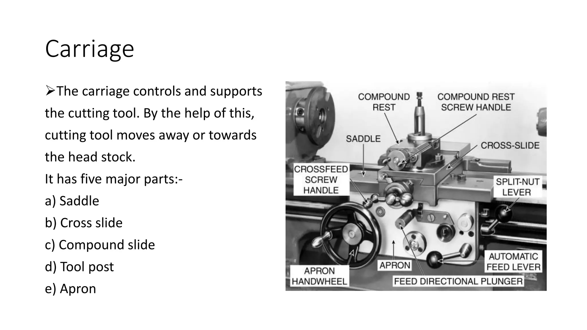 Presentation on lathe machine | PDF