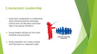 Presentation on leadership | PPT