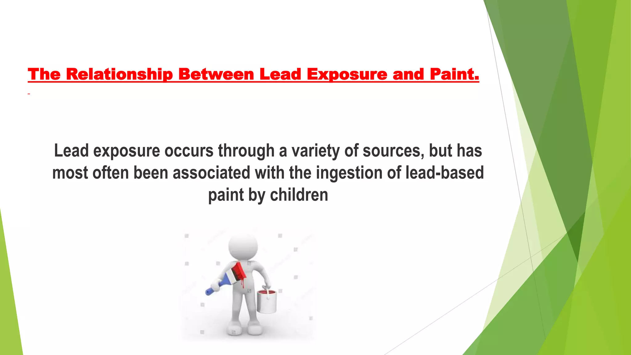 Presentation on lead safe paint | PPT