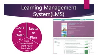 Lecture Management System (Blended Learning) | PDF