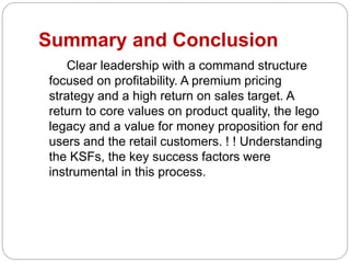 Presentation on lego | PPT