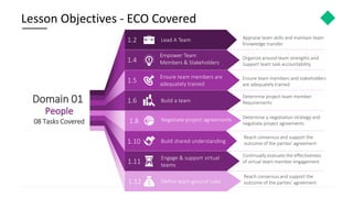 Creating a High Performing Team - PMP Preparation Slides | PPT