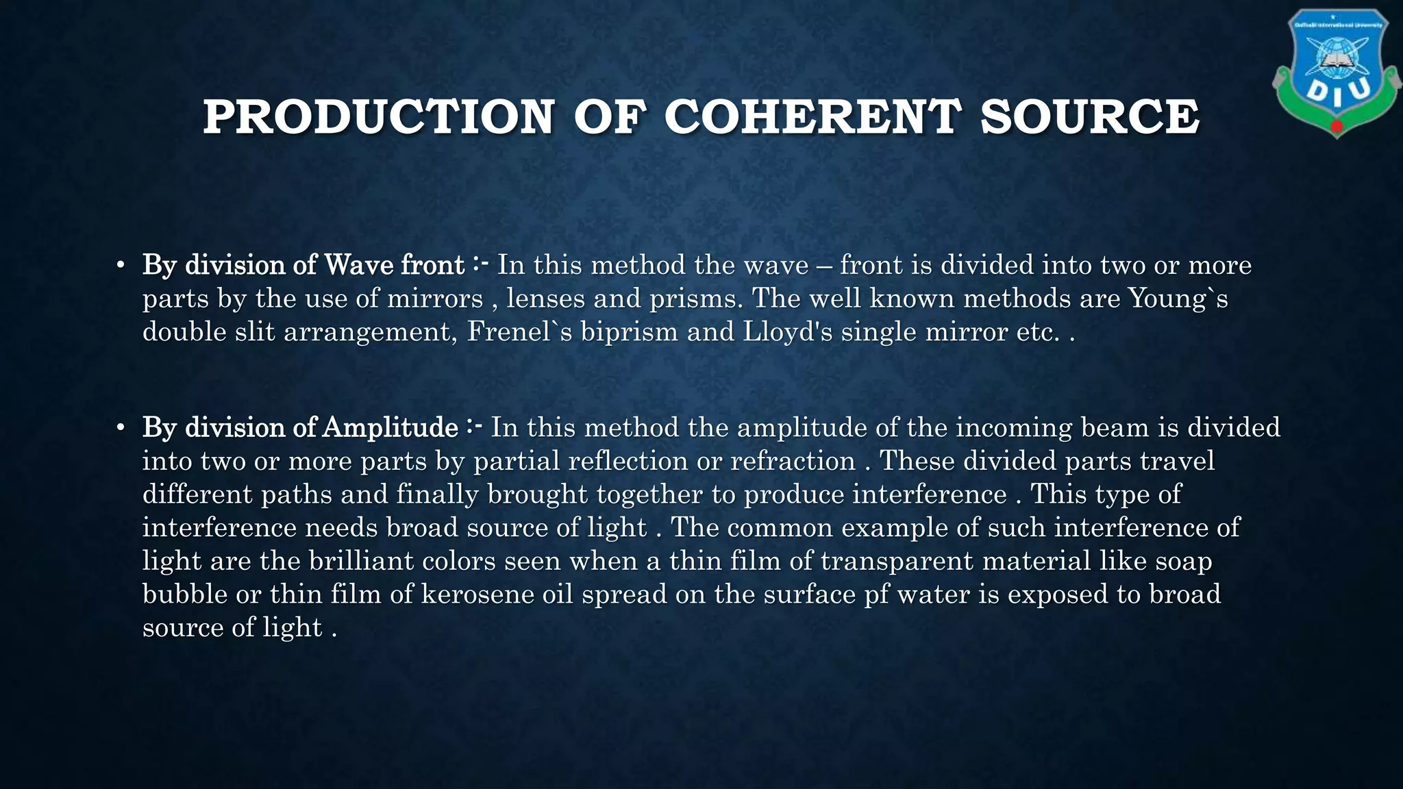 Presentation on lights [ physics ] | PPTX