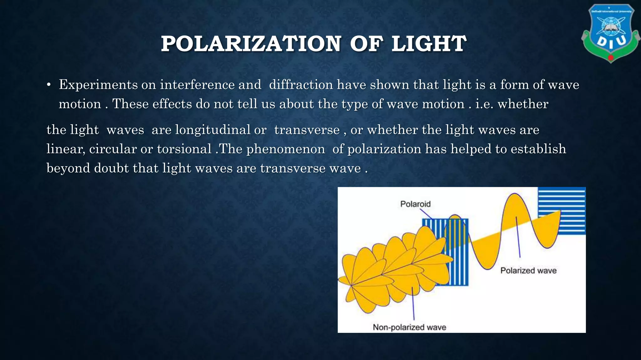 Presentation on lights [ physics ] | PPTX