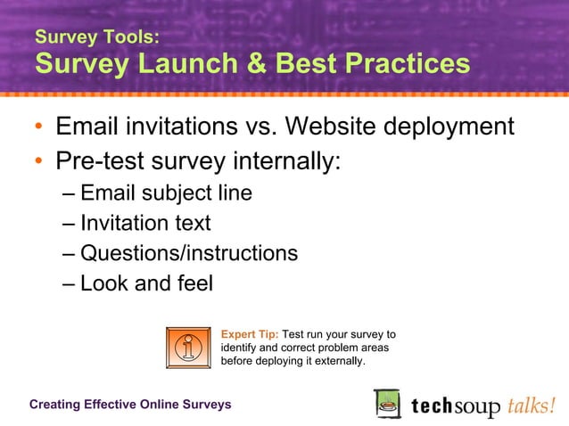 Creating Effective Online Surveys | PPT
