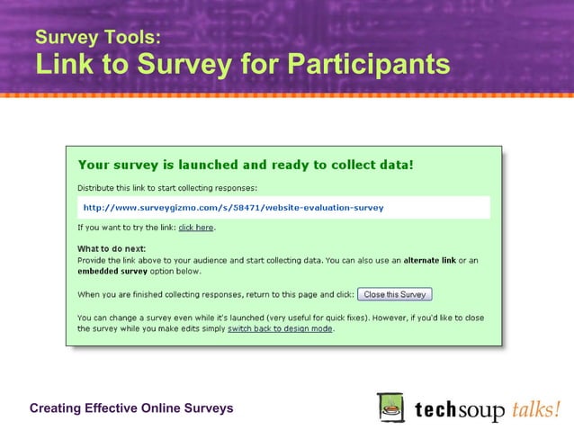Creating Effective Online Surveys | PPT
