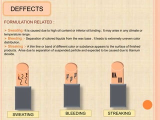 Presentation on lipstick (Cosmetic) | PPTX