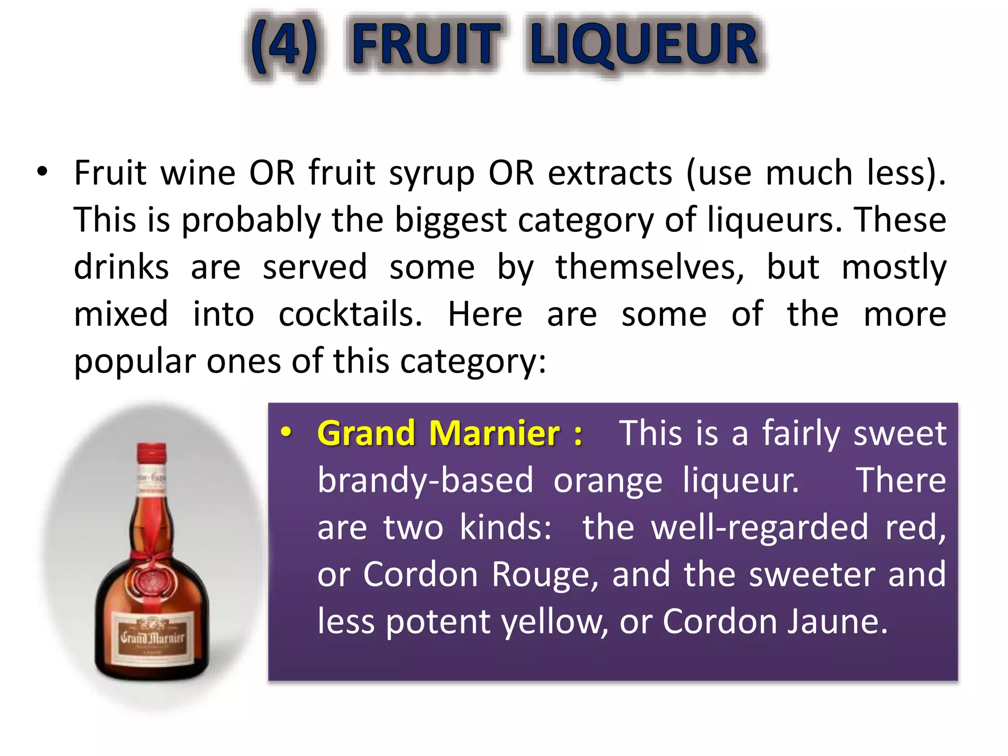 All About Liqueurs | PPTX