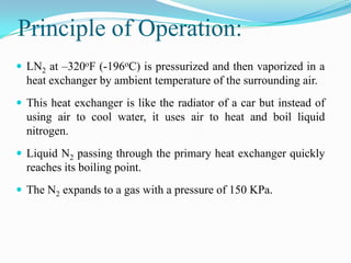 Presentation on liquid nitrogen vehicle | PPTX