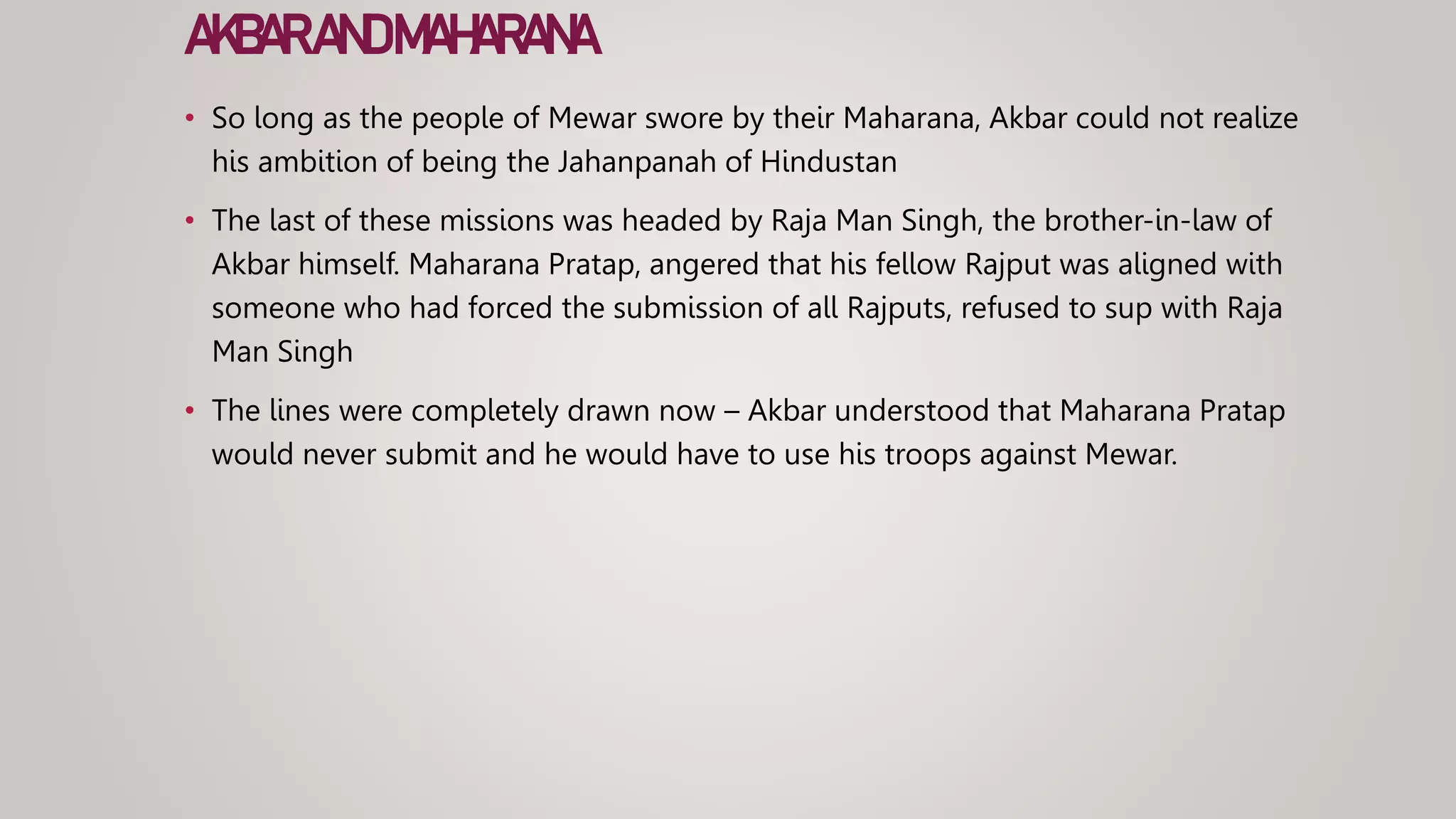 Presentation on Maharana Pratap | PPTX