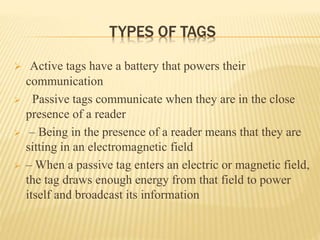 RFID BASED SMART CARD READER | PPTX