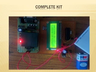 RFID BASED SMART CARD READER | PPTX