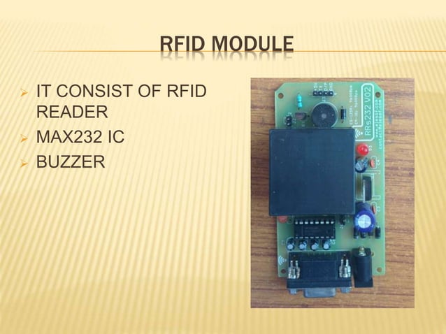 RFID BASED SMART CARD READER | PPTX | Computer Peripherals | Computing