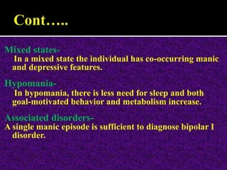 Presentation on mania | PPTX