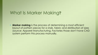 Presentation On Marker Making | PDF