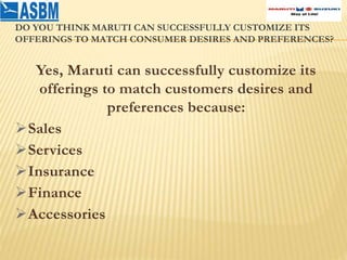 Presentation on maruti suzuki | PPTX