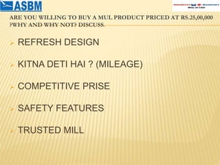 Presentation on maruti suzuki | PPTX