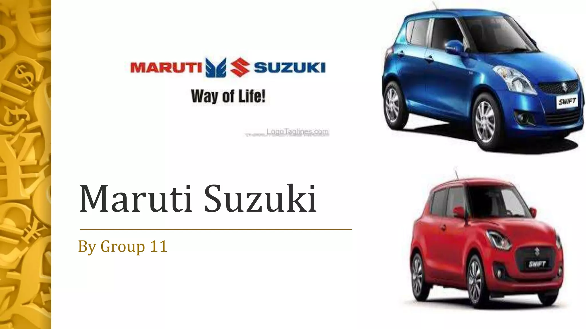 Presentation on maruti suzuki | PPTX