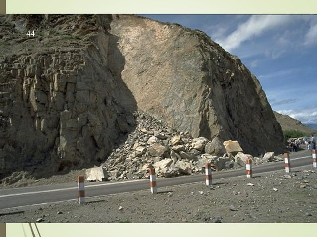 Presentation on mass wasting | PPT | Geography | Science