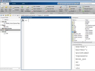 Presentation on matlab & simulink | PPTX