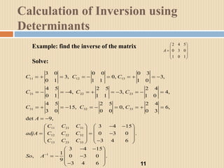 Presentation on matrix | PPTX