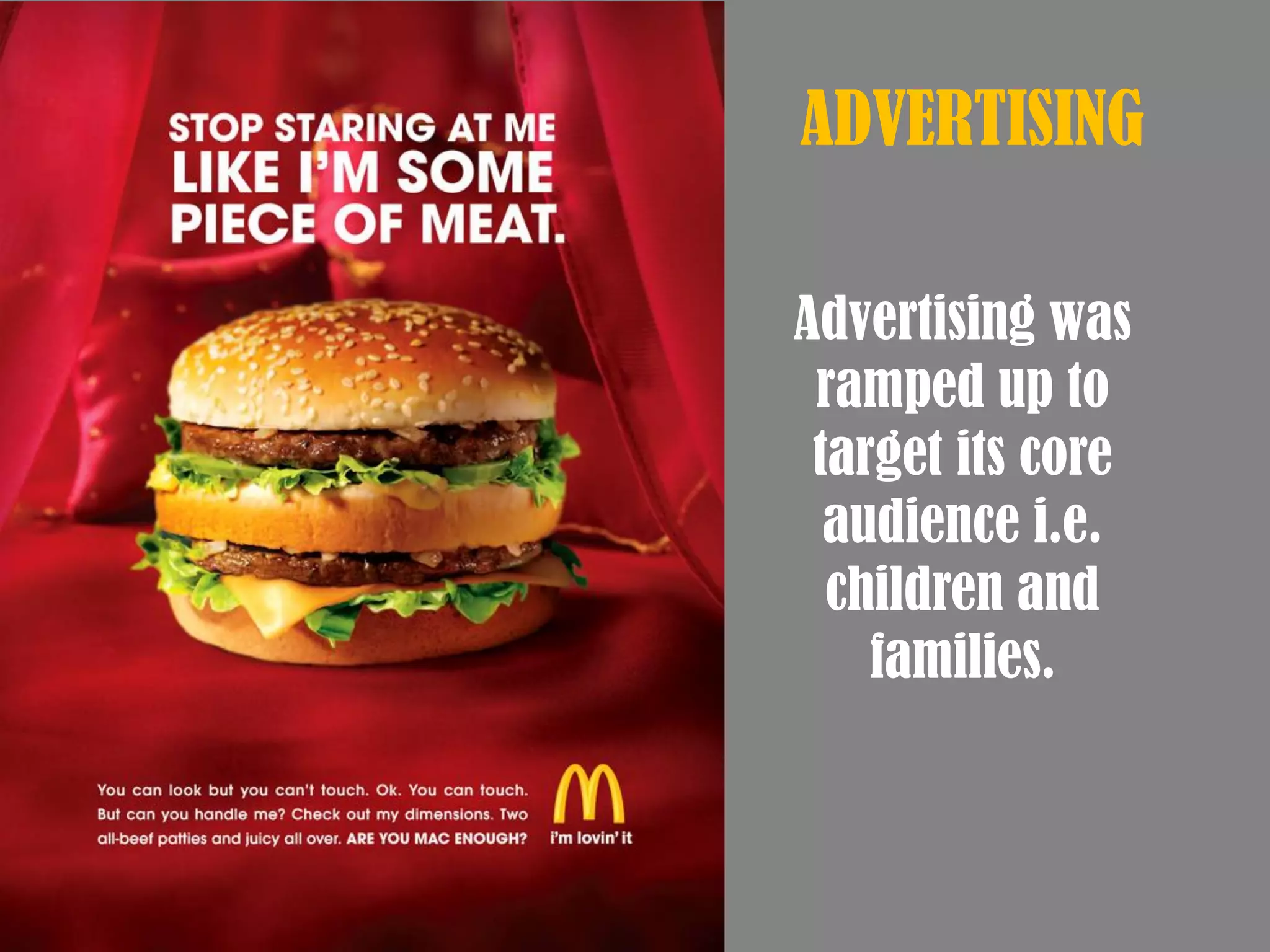 Presentation on McDonalds | PDF