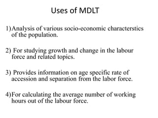 Presentation on Multiple Decrement Life Table by amin | PPTX
