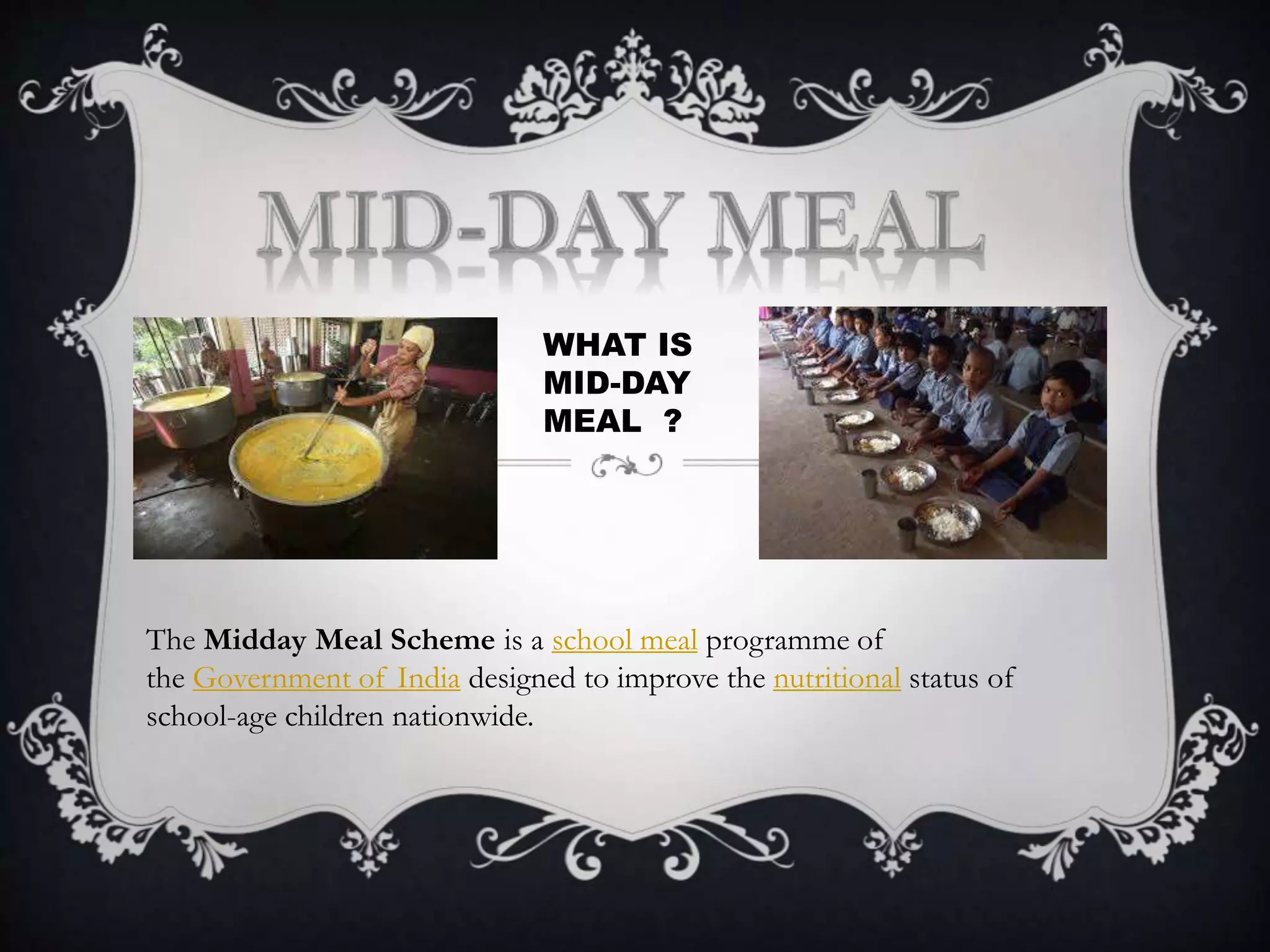 Presentation on Mid Day Meal | PPTX