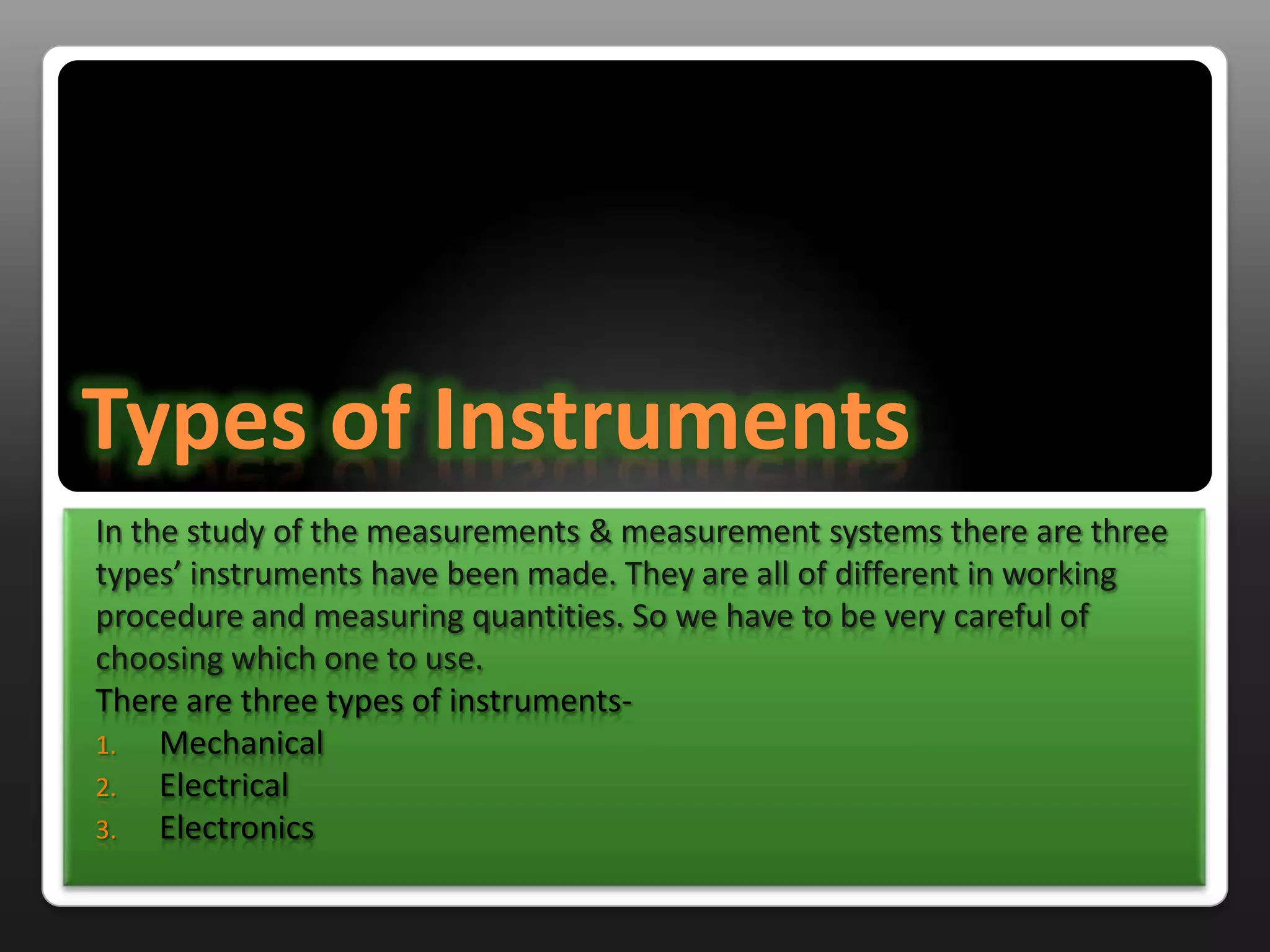 Presentation on measurements & measurement systems | PPTX