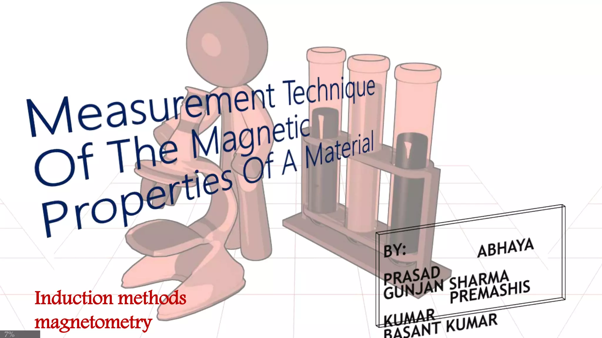 Presentation on measuring magnetic property of sample | PPTX