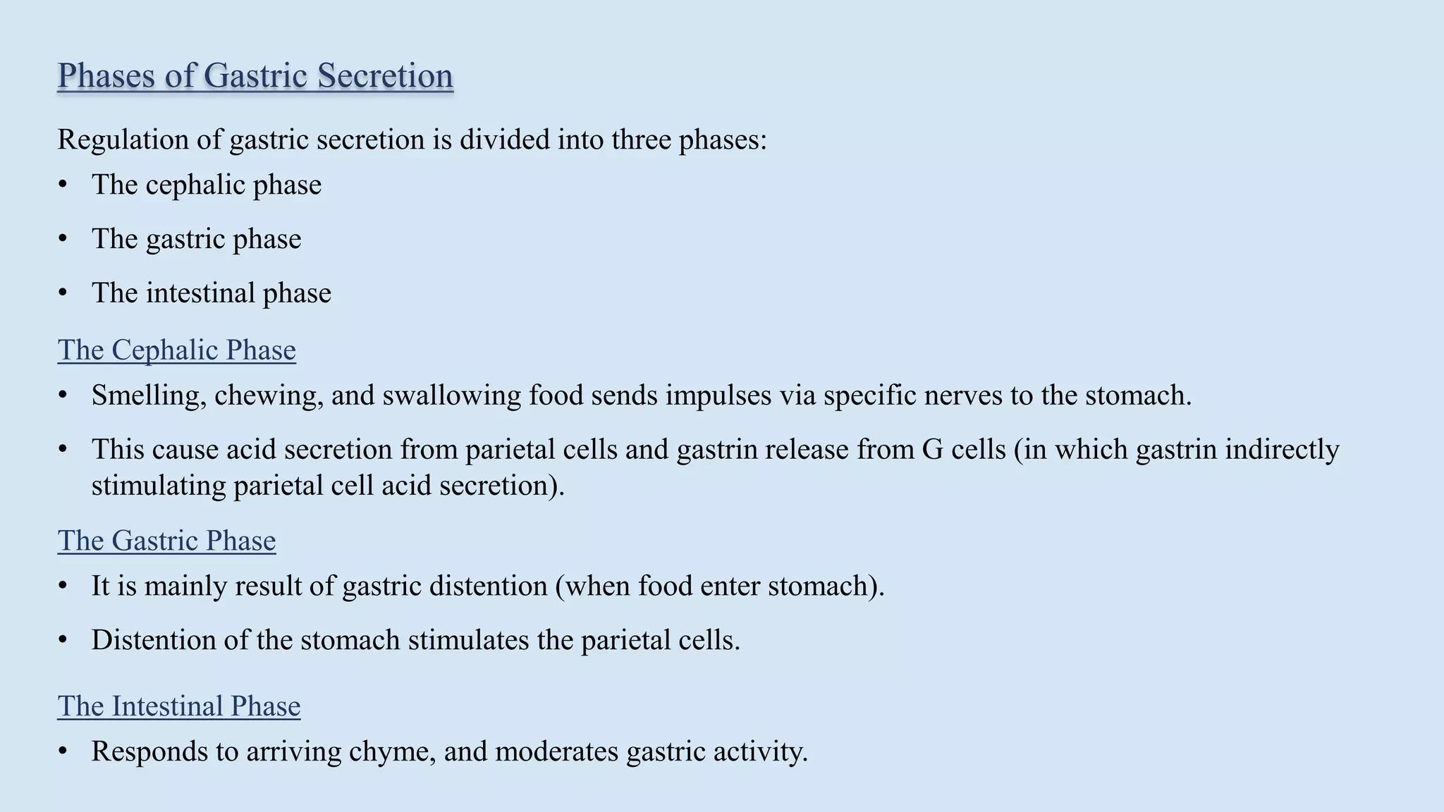 Presentation on the mechanism of HCl production in the stomach | PPTX