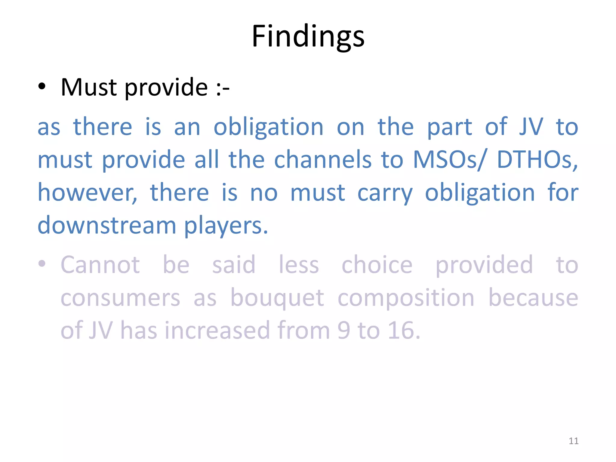 Presentation on mediapro competition law case | PPTX