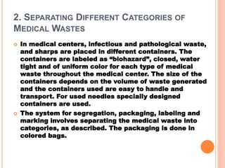 Presentation on medical and hazardous waste | PPTX