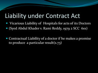 Presentation on medical negligence.ppt | Law