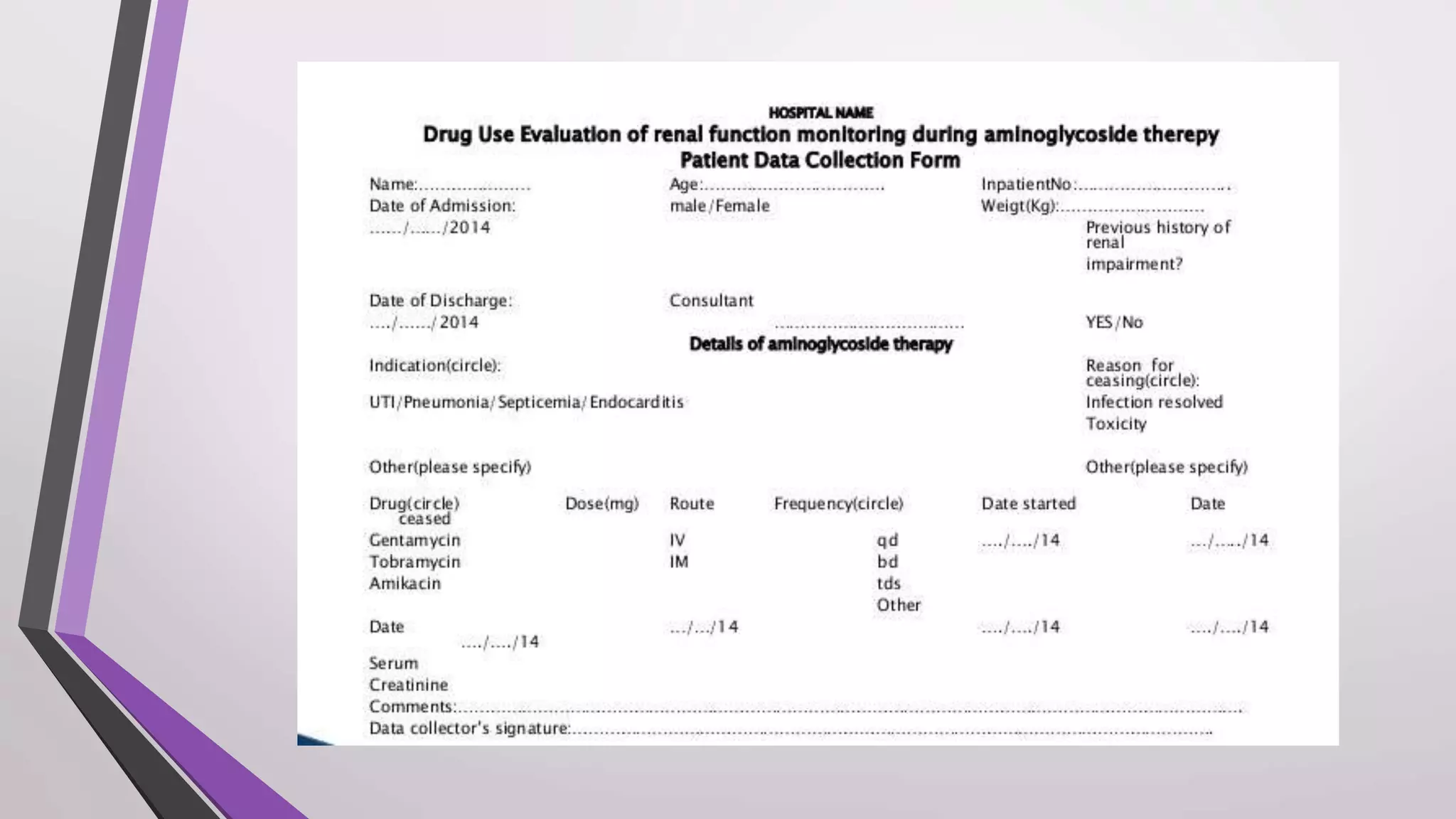 Presentation on medication order entry | PPTX