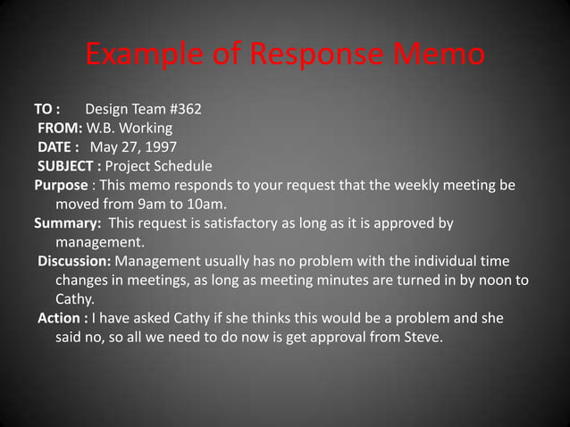 memo and its types | PPTX | Science