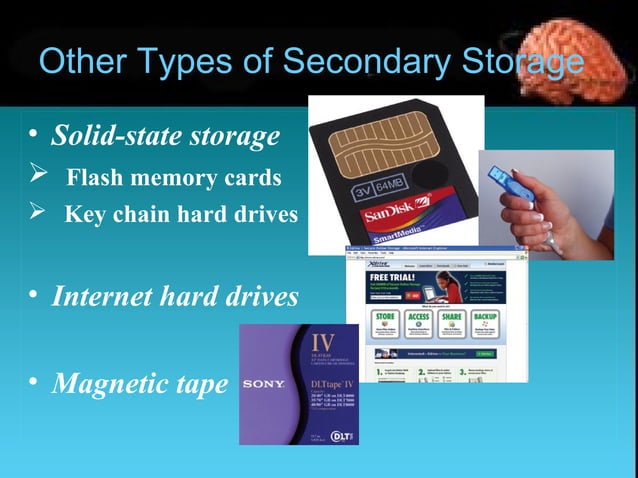 Presentation on memory | PPT | Data Storage and Warehousing | Computing