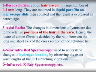 Presentation on mercerization | PPTX