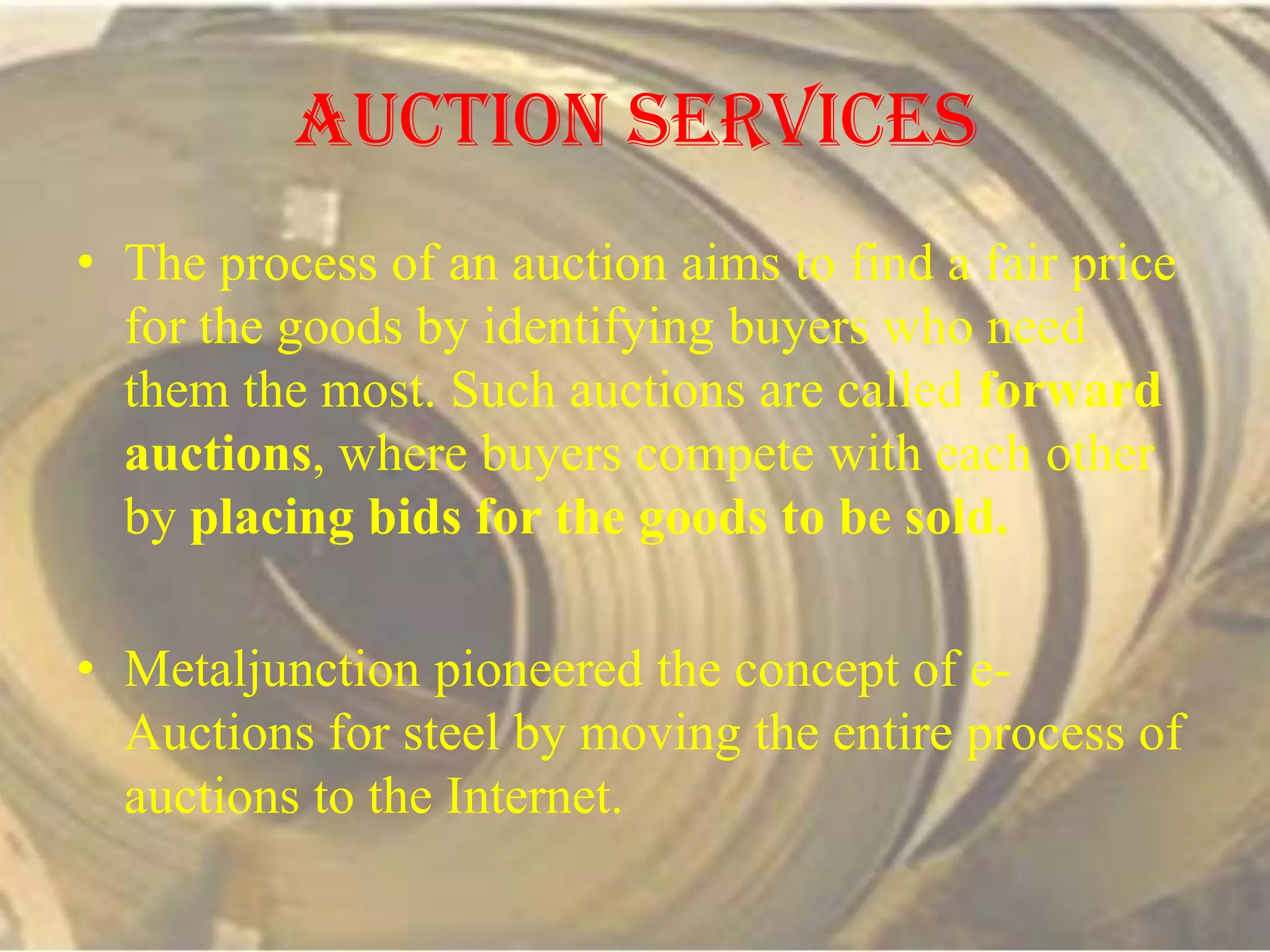 Presentation on metal junction | PPTX