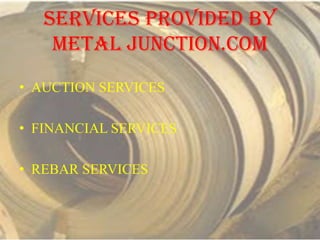 Presentation on metal junction | PPTX
