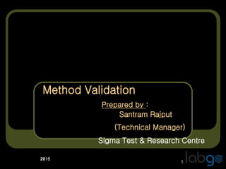 Method Validation - ICH /USP Validation, Linearity and Repeatability | PPTX