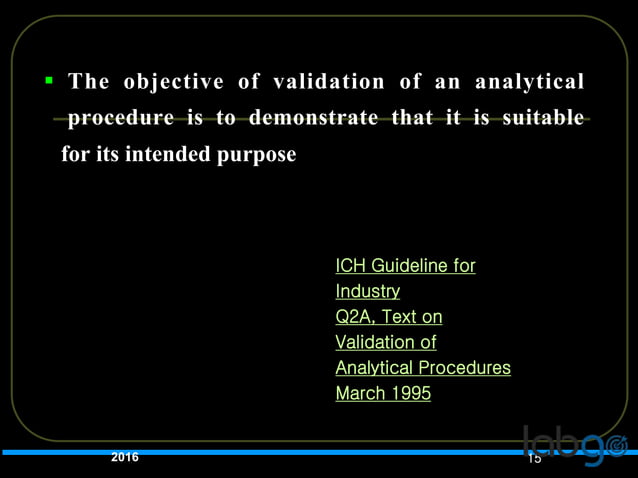 Method Validation - ICH /USP Validation, Linearity and Repeatability | PPTX