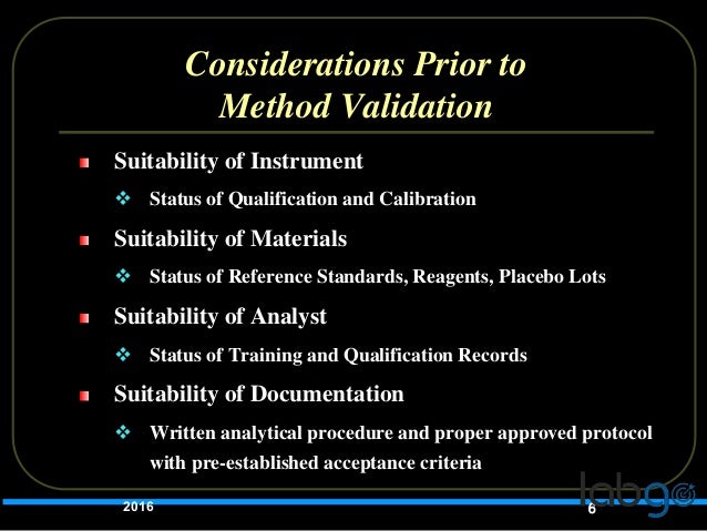 Method Validation Ich Usp Validation Linearity And Repeatability