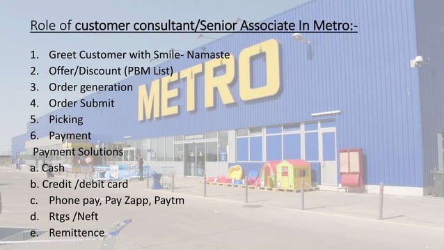METRO CASH & CARRY | PPTX